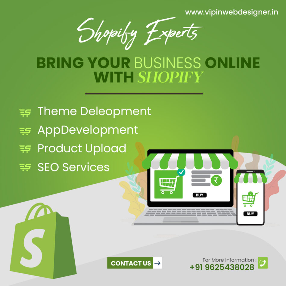 Best Professional Shopify Web Designers in Delhi